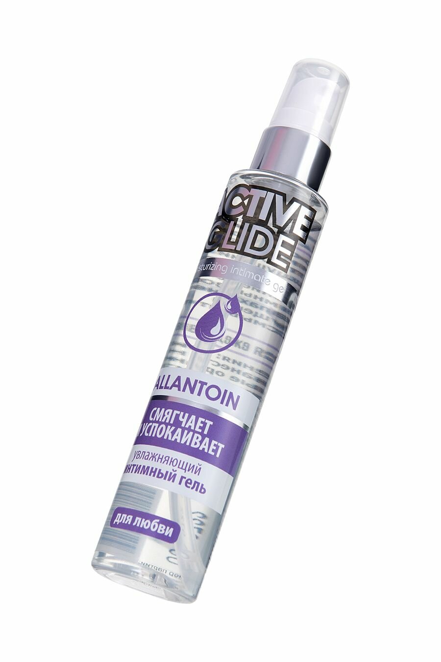 Гель-лубрикант Биоритм "Active Glide Allantoin", на водной основе — фото 1