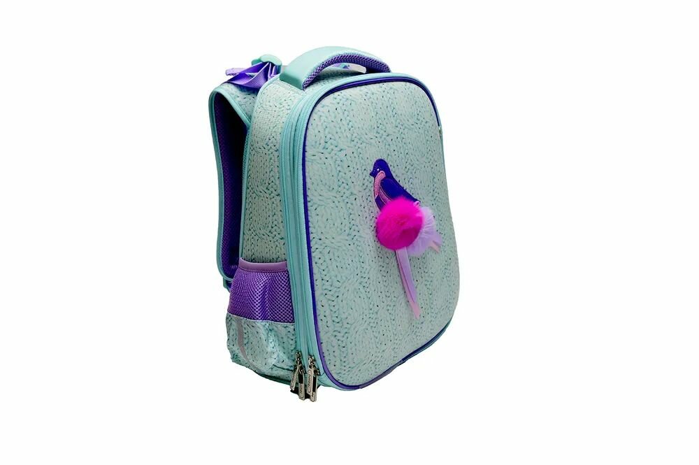 Ранец школьный Hatber Ergonomic Classic мятное настроение