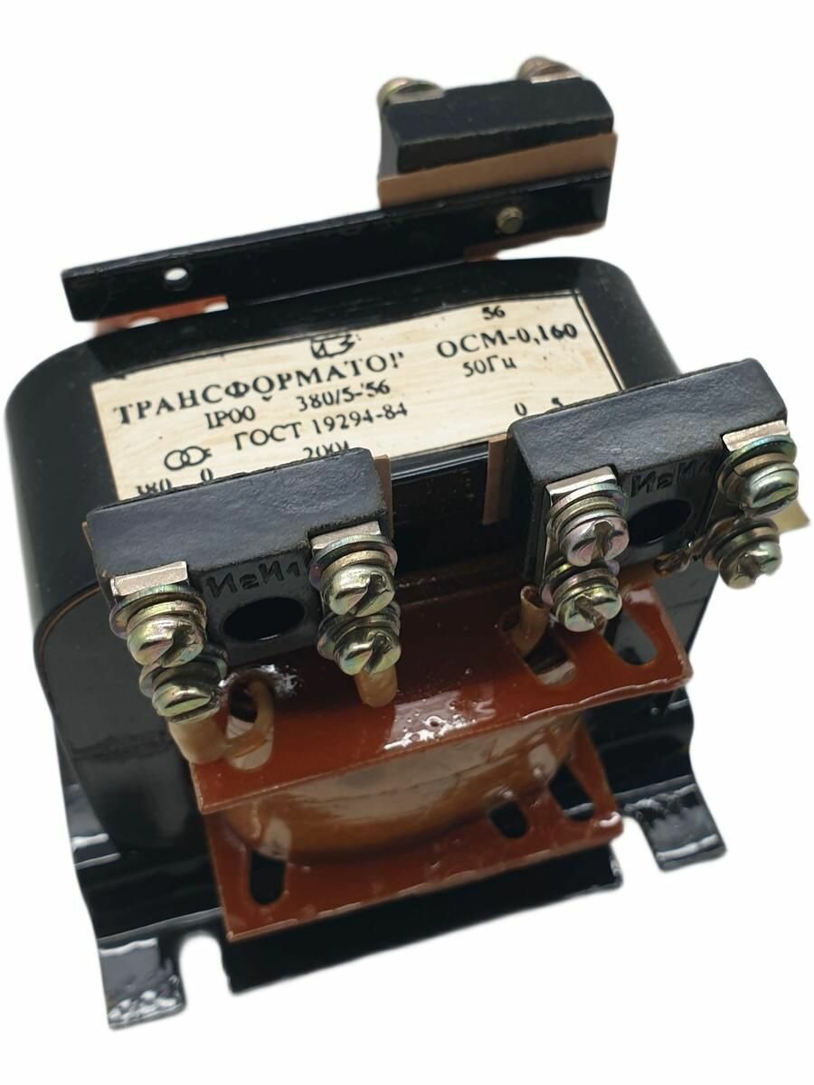 Трансформатор ОСМ-0.160, 380/5/56, IP00