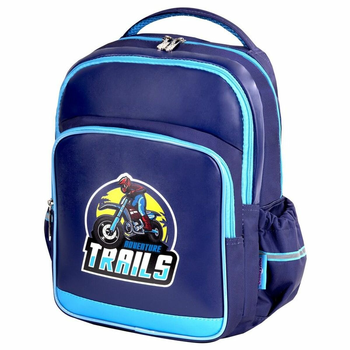 Рюкзак школьный Юнландия MILD "Adventure trails", 36х28х18см, 2 отделения, эрго-спинка (270680)
