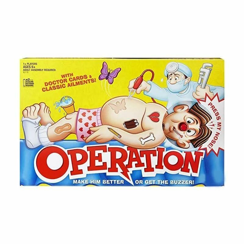 Настольная игра Hasbro Games Операция Обновленная B2176