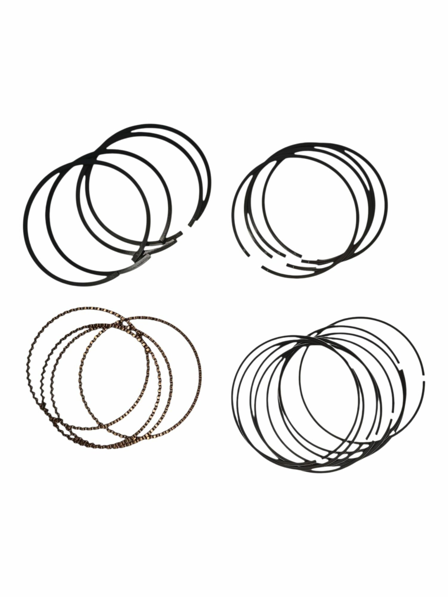 Кольца поршневые (STD) Хендай Солярис/Ай 20 Киа Серато двигатель G4FA/G4FC 10 (Hyundai Solaris/i20 Kia Cerato) комплект на 4 цилиндра Riken