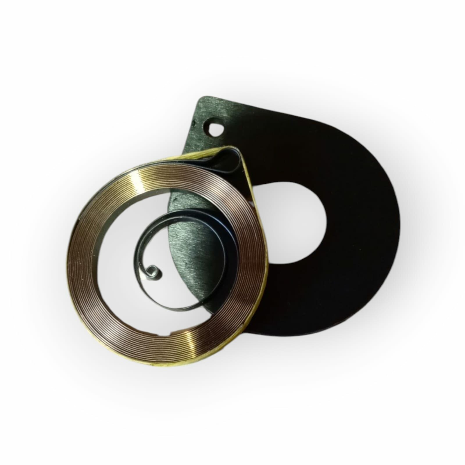 Комплект: Пластиковый корпус с пружиной ( узкая )храповика стартера для бензопилы китай 25сс 2500-2512 38сс 3800-3816 4500-5200 см3