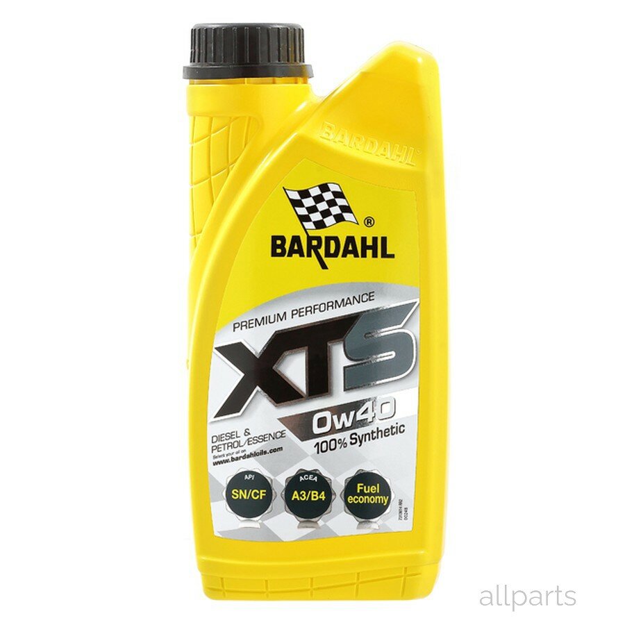BARDAHL 36141 0W40 XTS SM/CF 1L (синт. моторное масло)