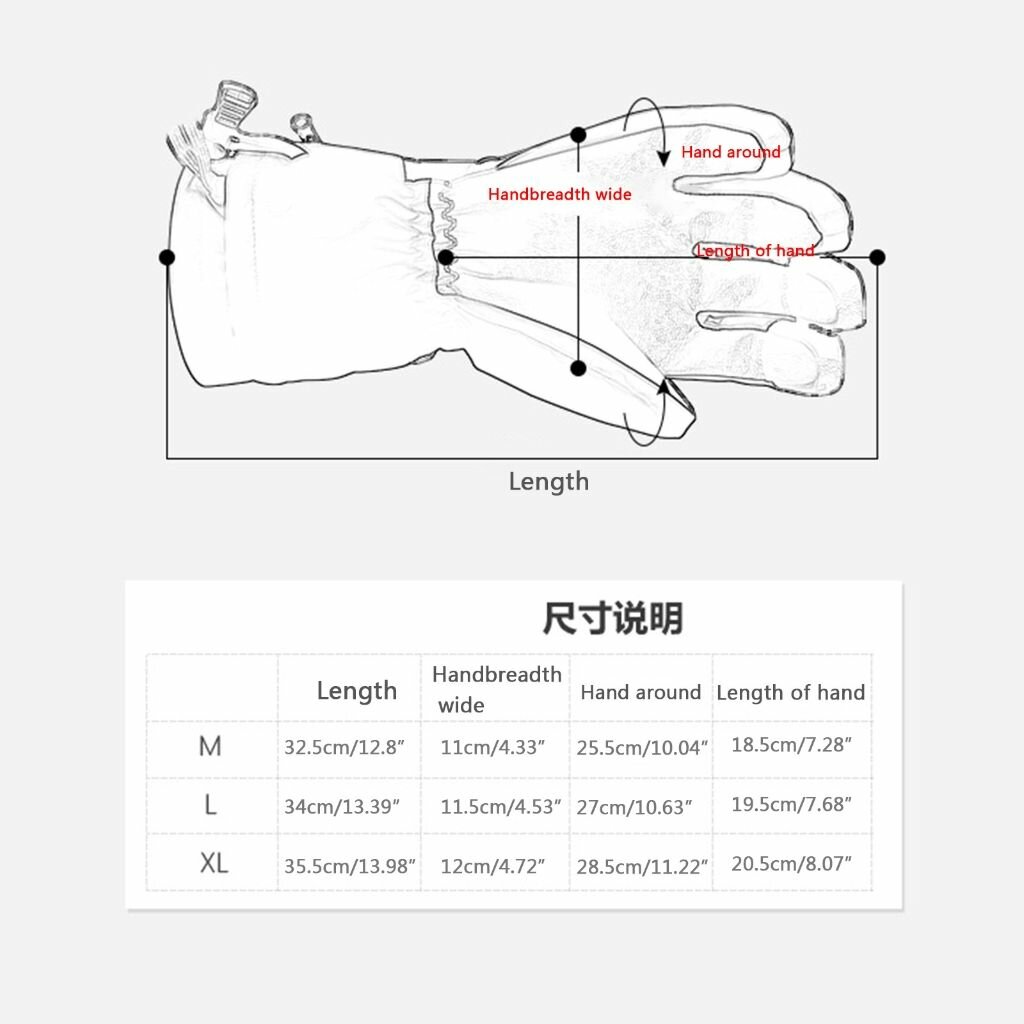 Зимние лыжные перчатки, водонепроницаемые, сноубордические, с карманом для взрослых, теплые мужчин и женщин