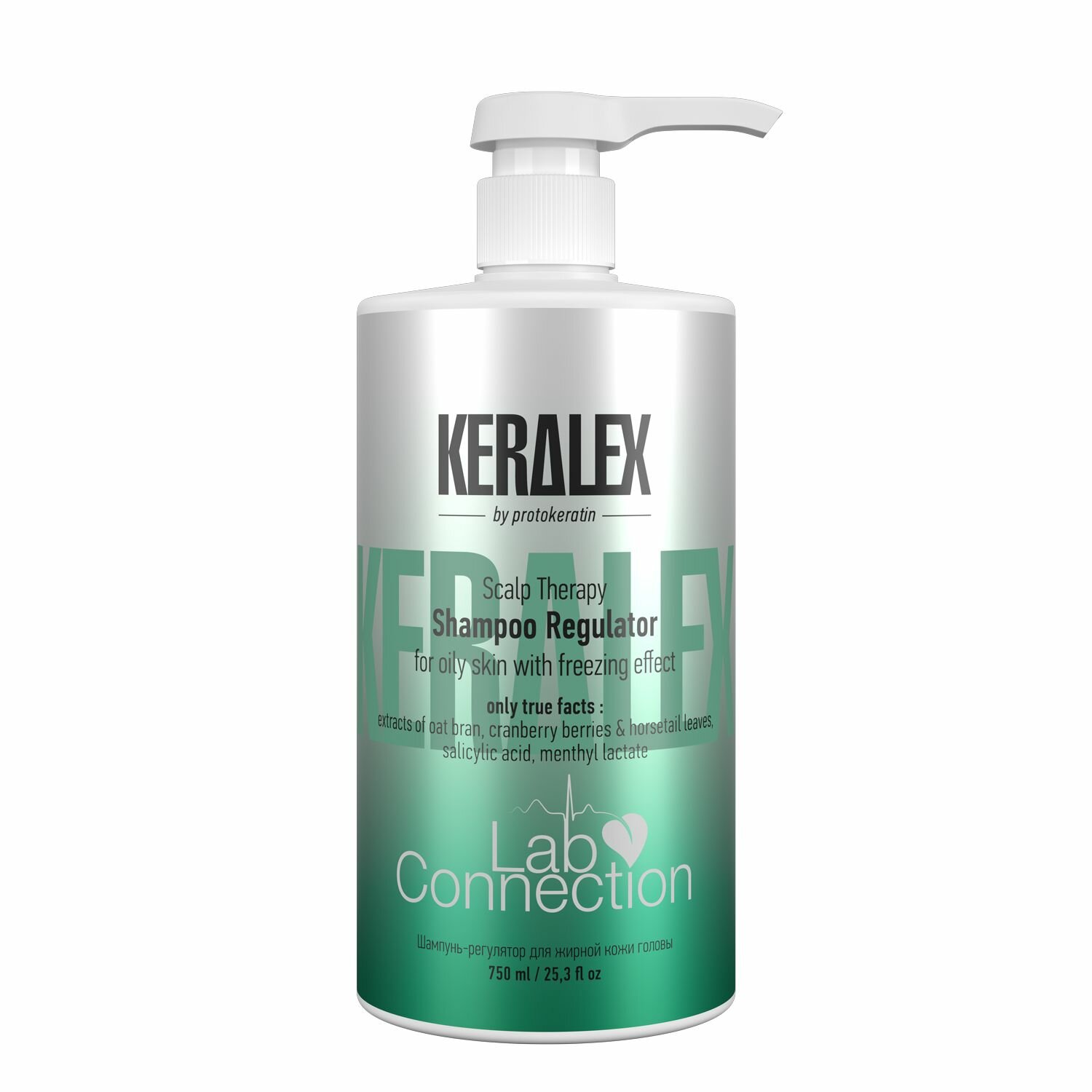 Шампунь-регулятор для жирной кожи головы 750 мл.