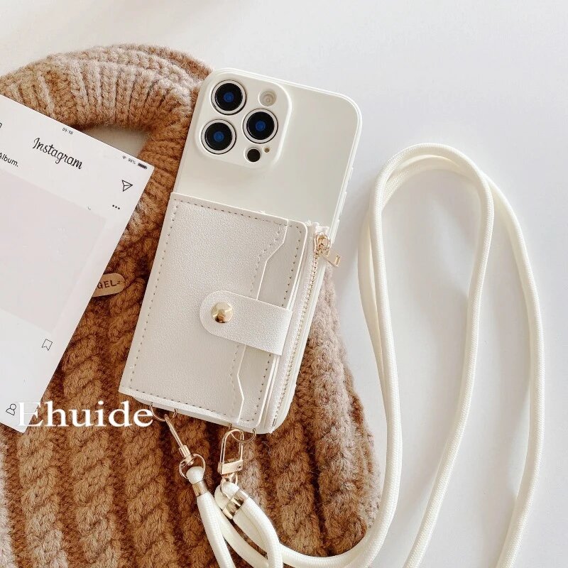 Силиконовый Чехол-кошелек Для iPhone 17 Pro Max/Air С Бежевый, White taoqi, for iPhone 17Pro Max
