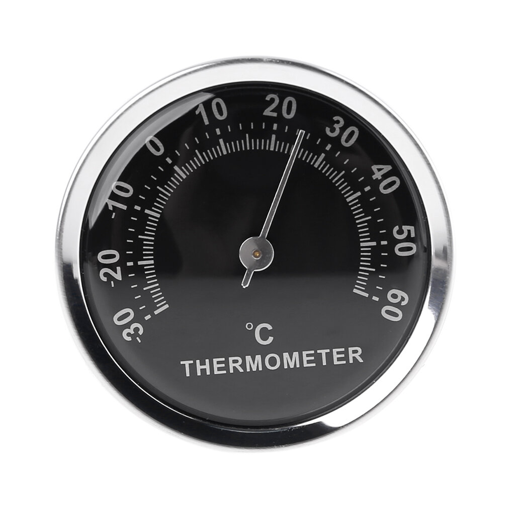 58 мм мини-автомобильный термометр -30~60℃ крытый и уличный механический термометр с двухсторонней наклейкой высокая точность