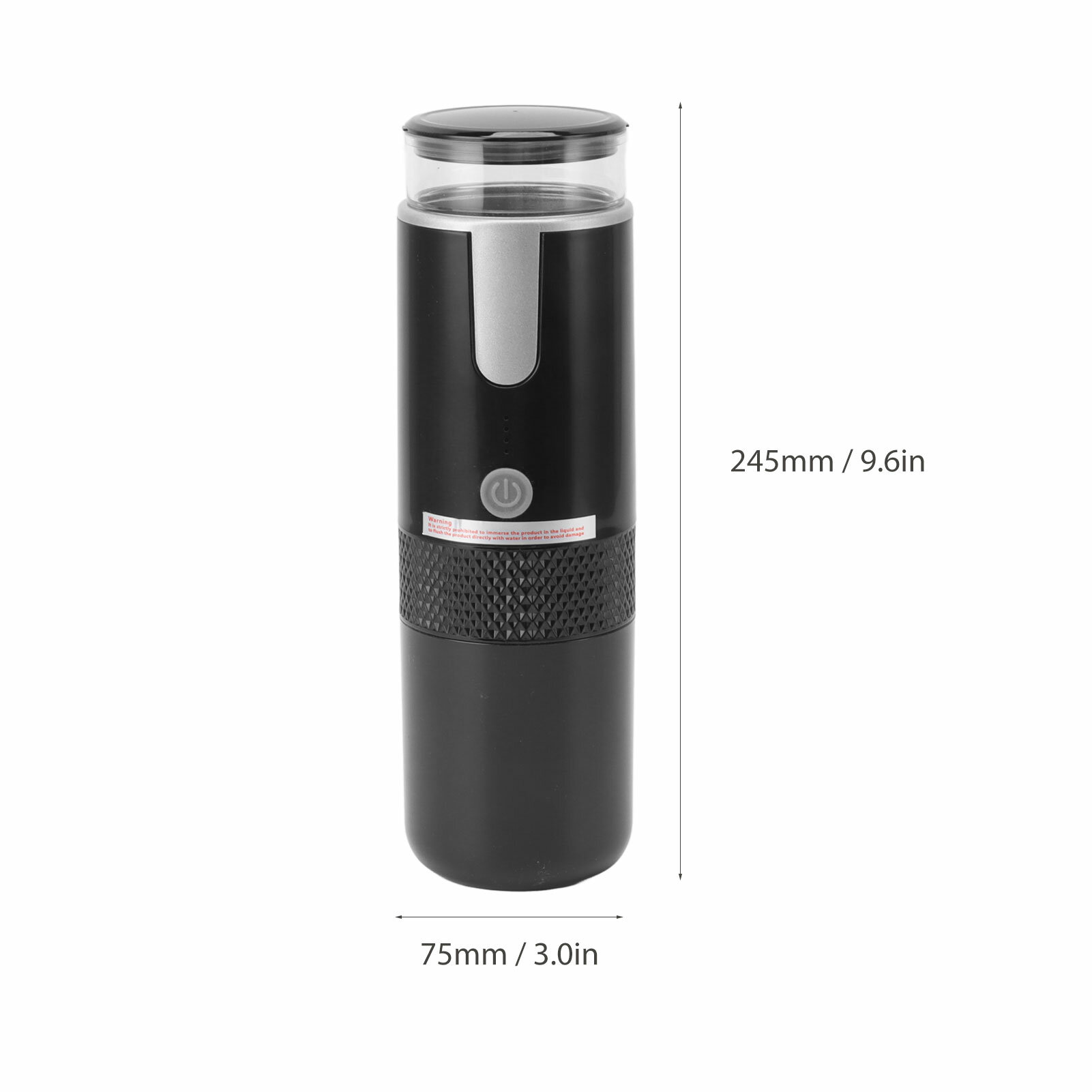 Портативная кофемашина, совместимая с капсулами K Cup, молотый кофе, ручная кофеварка с ручным управлением для кемпинга, пешего туризма