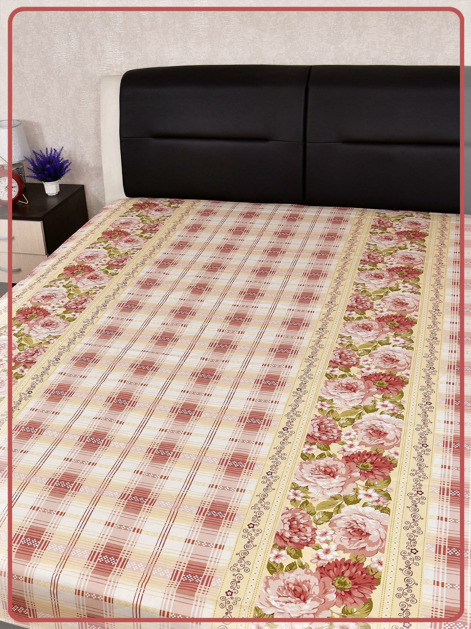 Простыня Шуйская бязь Скатерть 7555-1 150х210