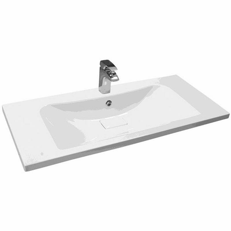 Раковина Aquaton Брук 80 1A71453KBC010 Белая, стильный дизайн