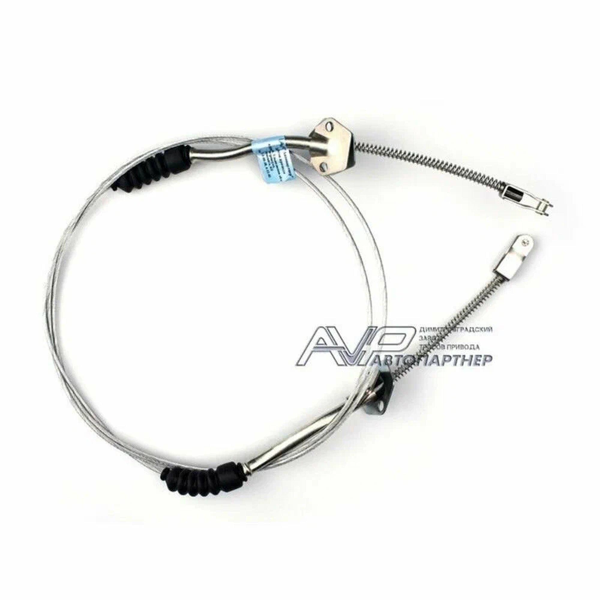 Трос привода ручного тормоза для а/м ГАЗ 3102, AVP AVPRT3102180