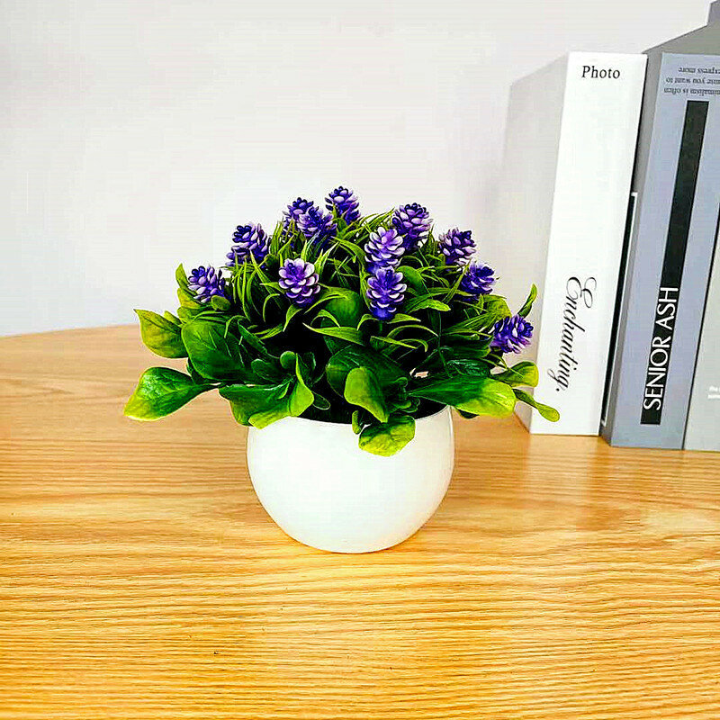 Ботанический шар с 21 лепестком и шишками для украшения дома или офиса фиолетовый орхидея