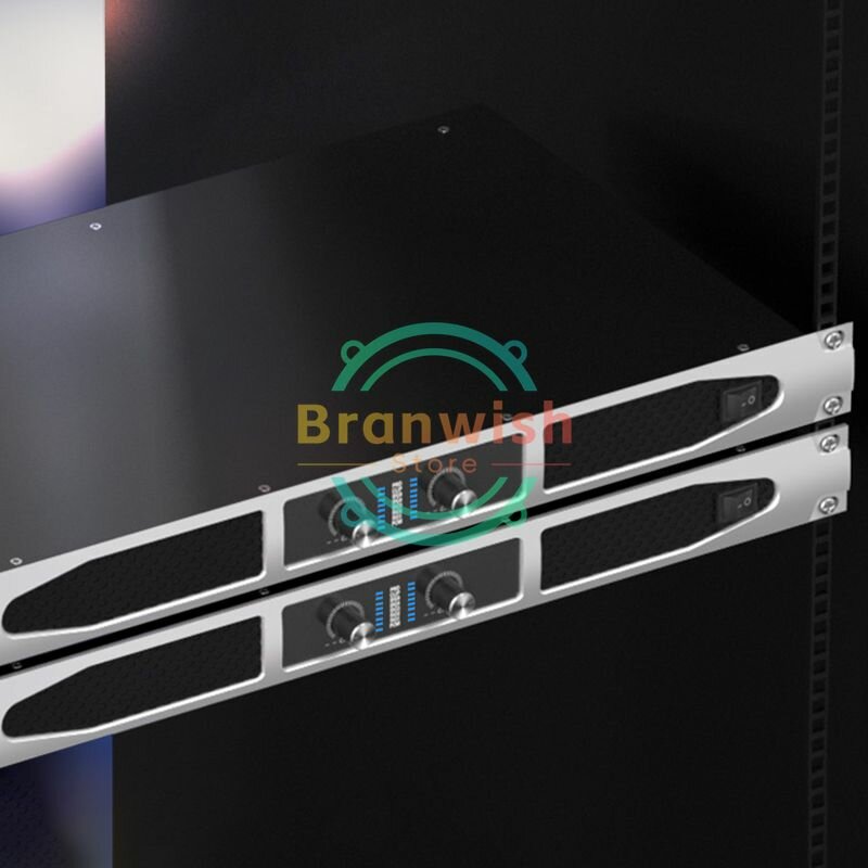 Усилитель мощности 2000 Вт 4, ультратонкий, 4,5 см, четырехканальный, класса D, подходит для живых выступлений