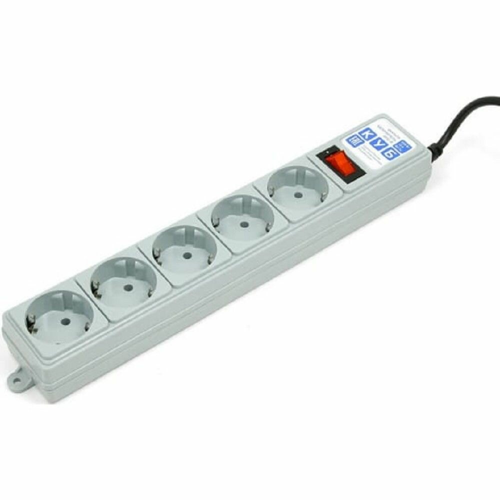 PowerCube Сетевые фильтры Фильтр - удлинитель, 1.9м , 5 розеток SPG - B - 6 , серый