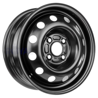 Штампованный колесный диск Magnetto 14013 AM 5,5x14/4x100 ET49 D56,5 Black Daewoo Nexia