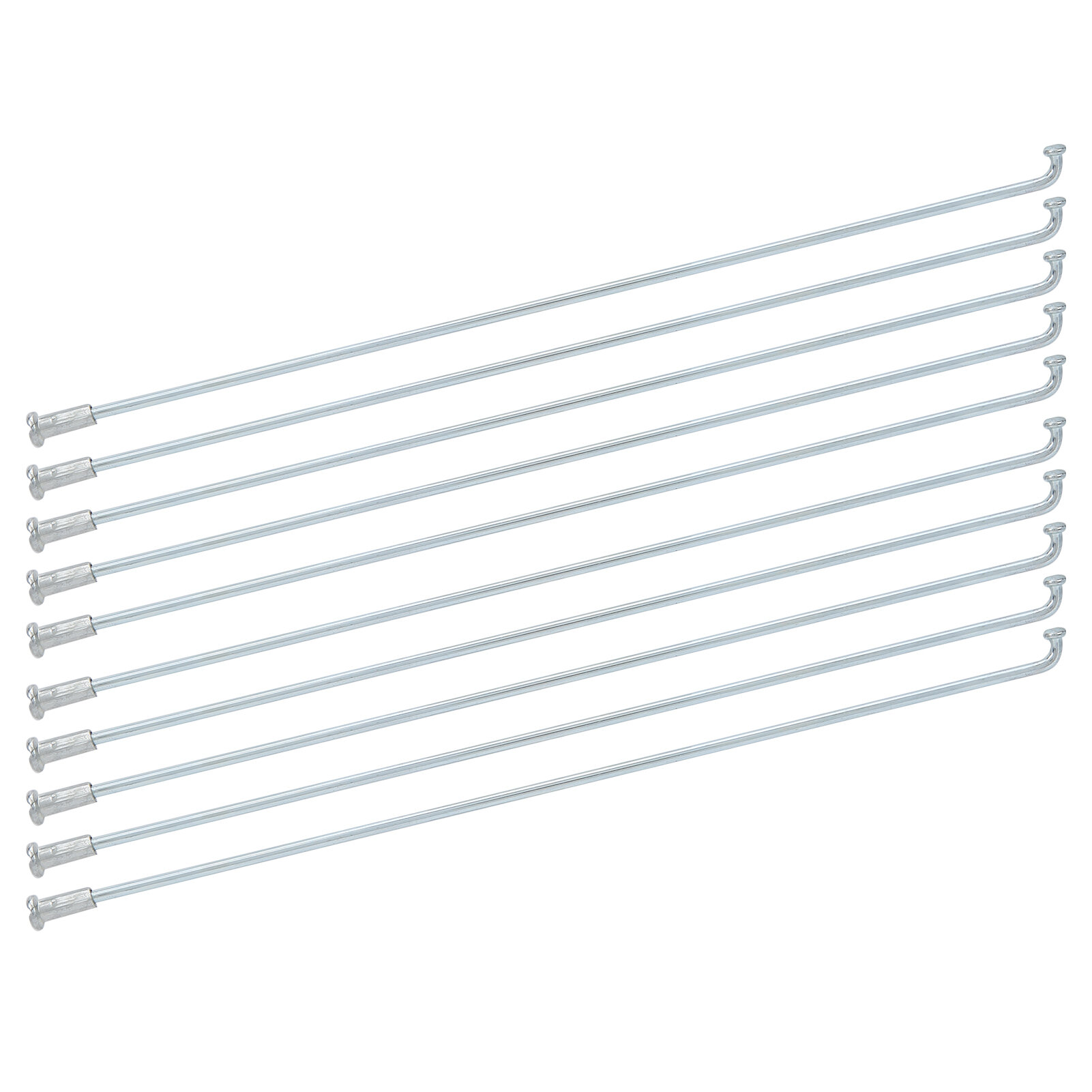 10pcs 13G 2.2mm Bike Spokes Iron Manganese Bicycle Tricycle Accessories