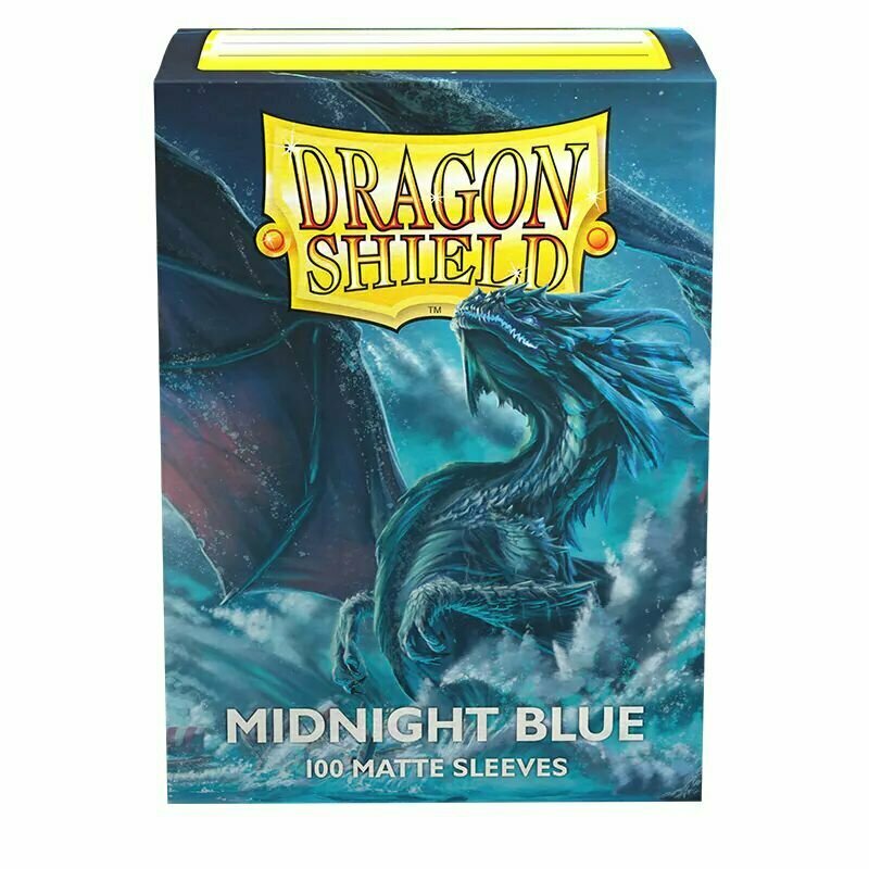 Протекторы Dragon Shield - Matte Midnight Blue (100 шт)