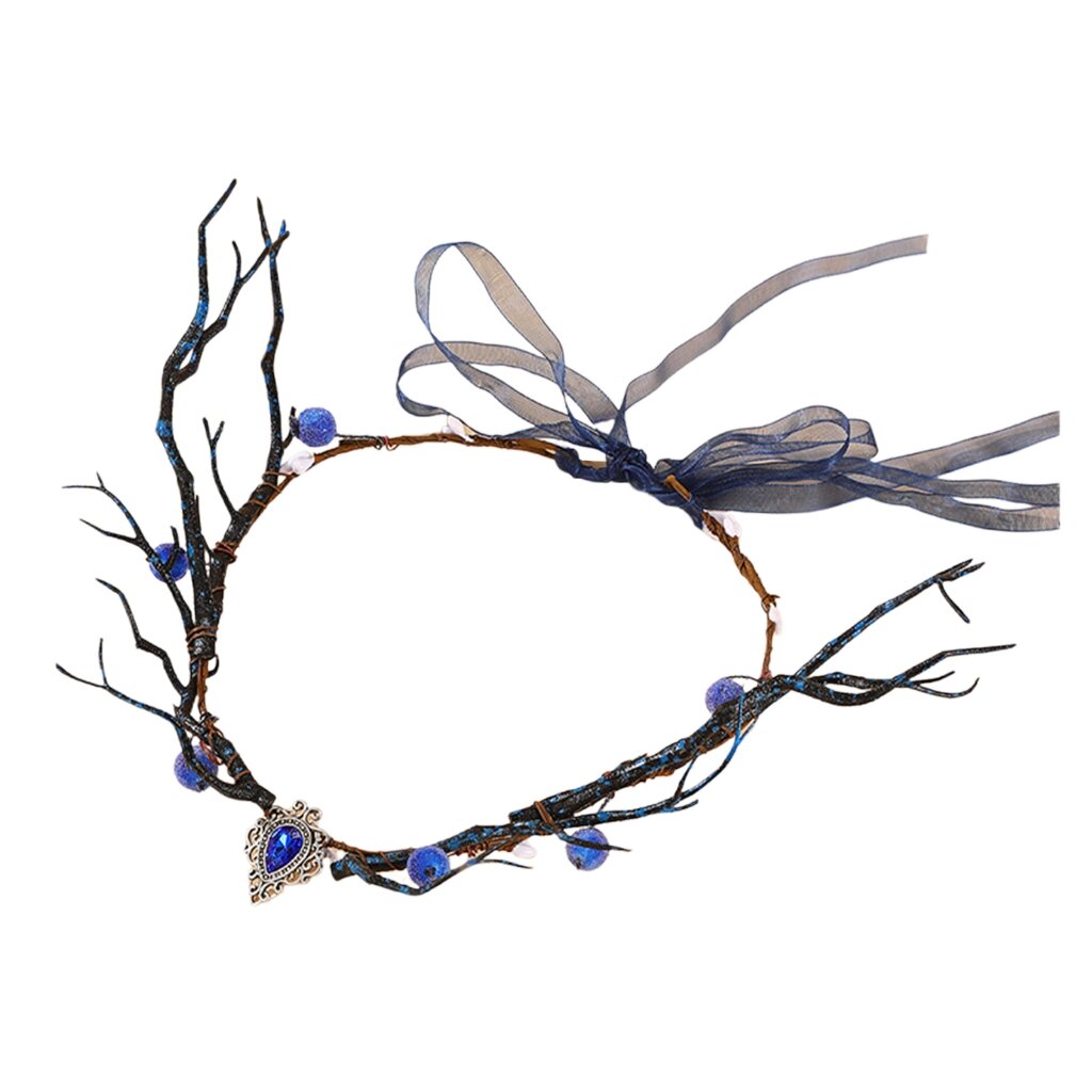 Лесные Феи Лента Для Волос Аксессуар Для Укладки Волос Гибкая Ветка Для Волос Для Косплея