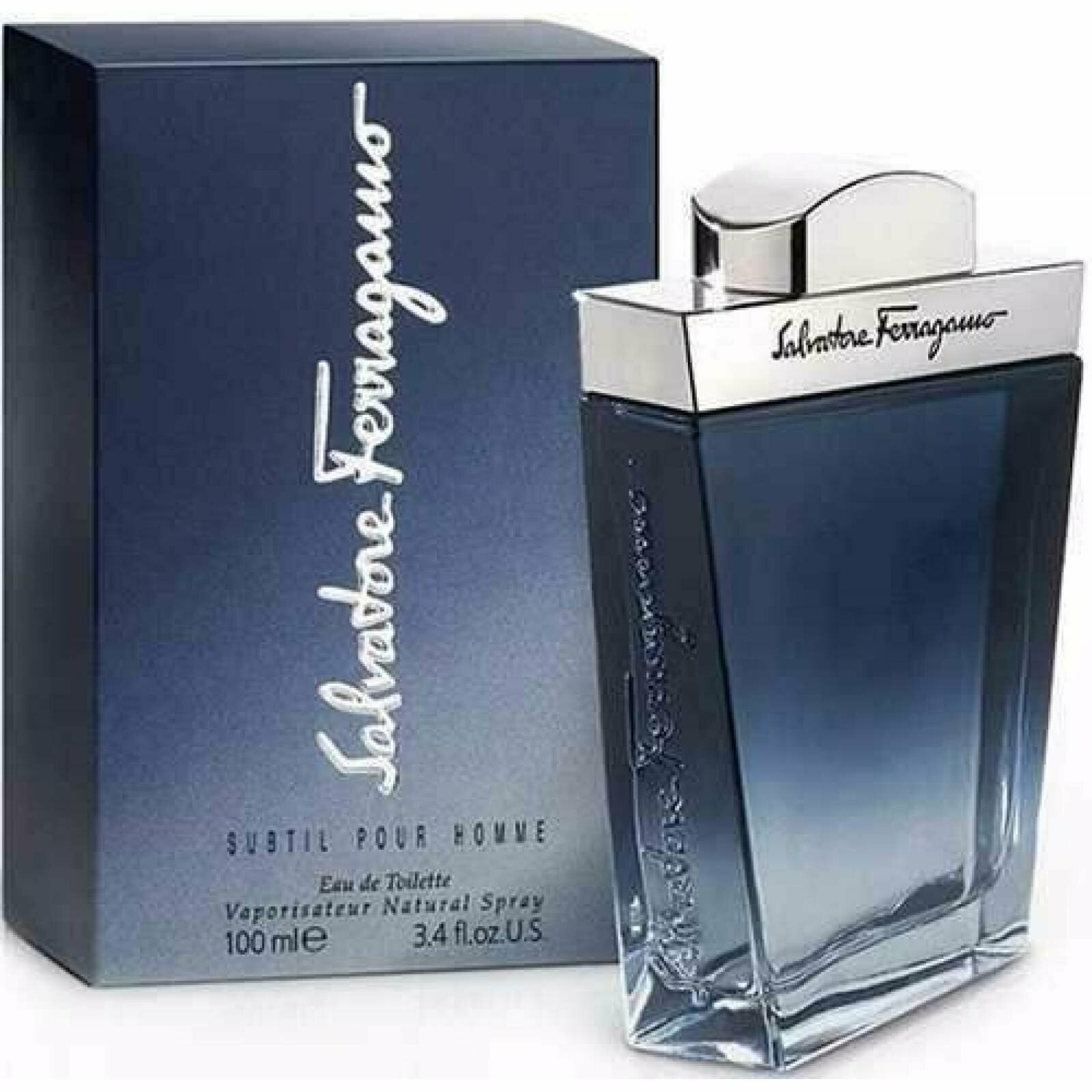 Salvatore Ferragamo Subtil Pour Homme туалетная вода 100мл, аромат для него