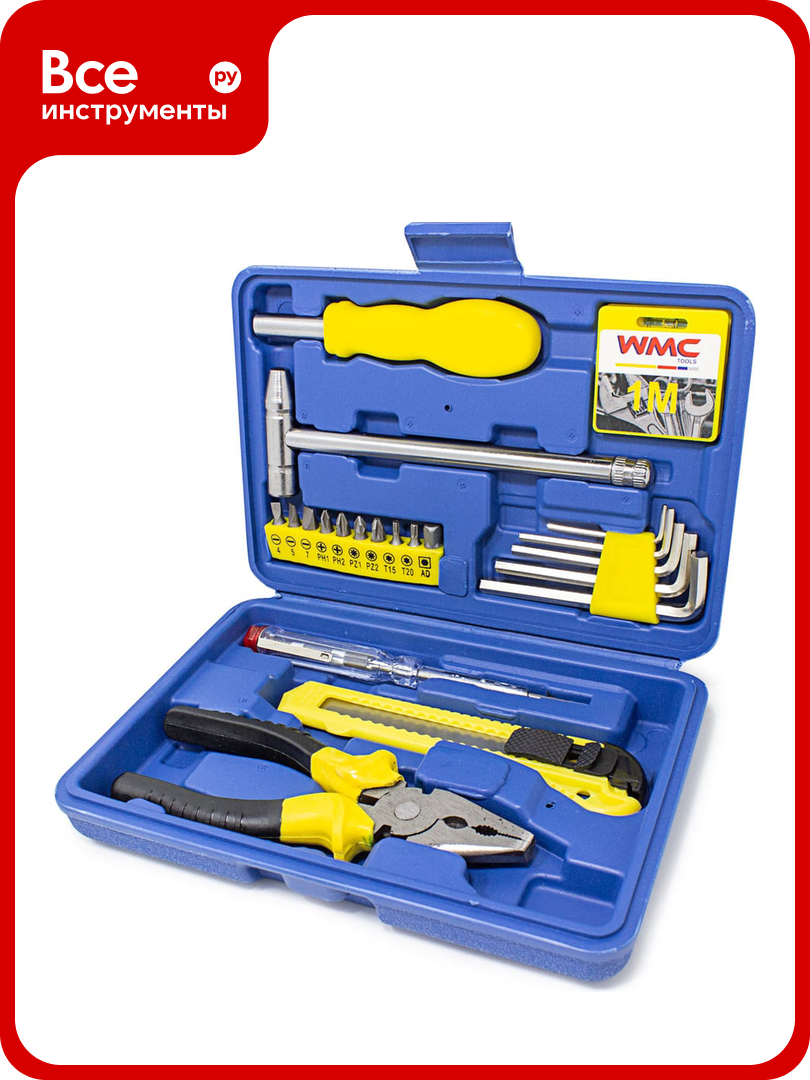 Набор инструмента WMC TOOLS 21 предмет WMC-1021(50601)