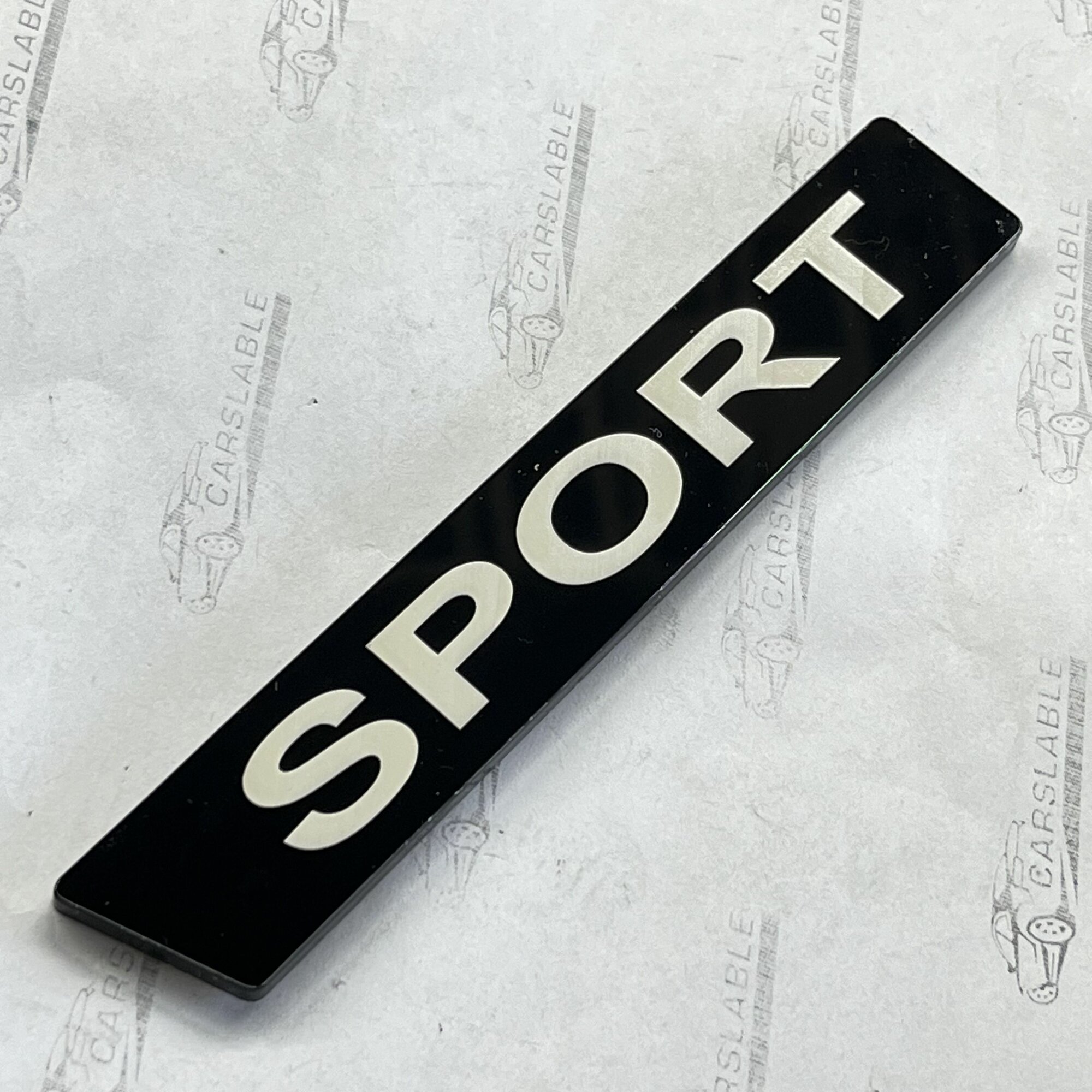 Шильдик sport (акрил)
