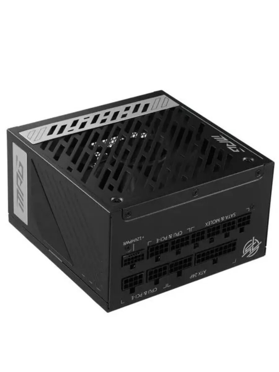 MPG A750G PCIE5 306-7ZP7A11-CE черный 750 Вт, 80+ Gold