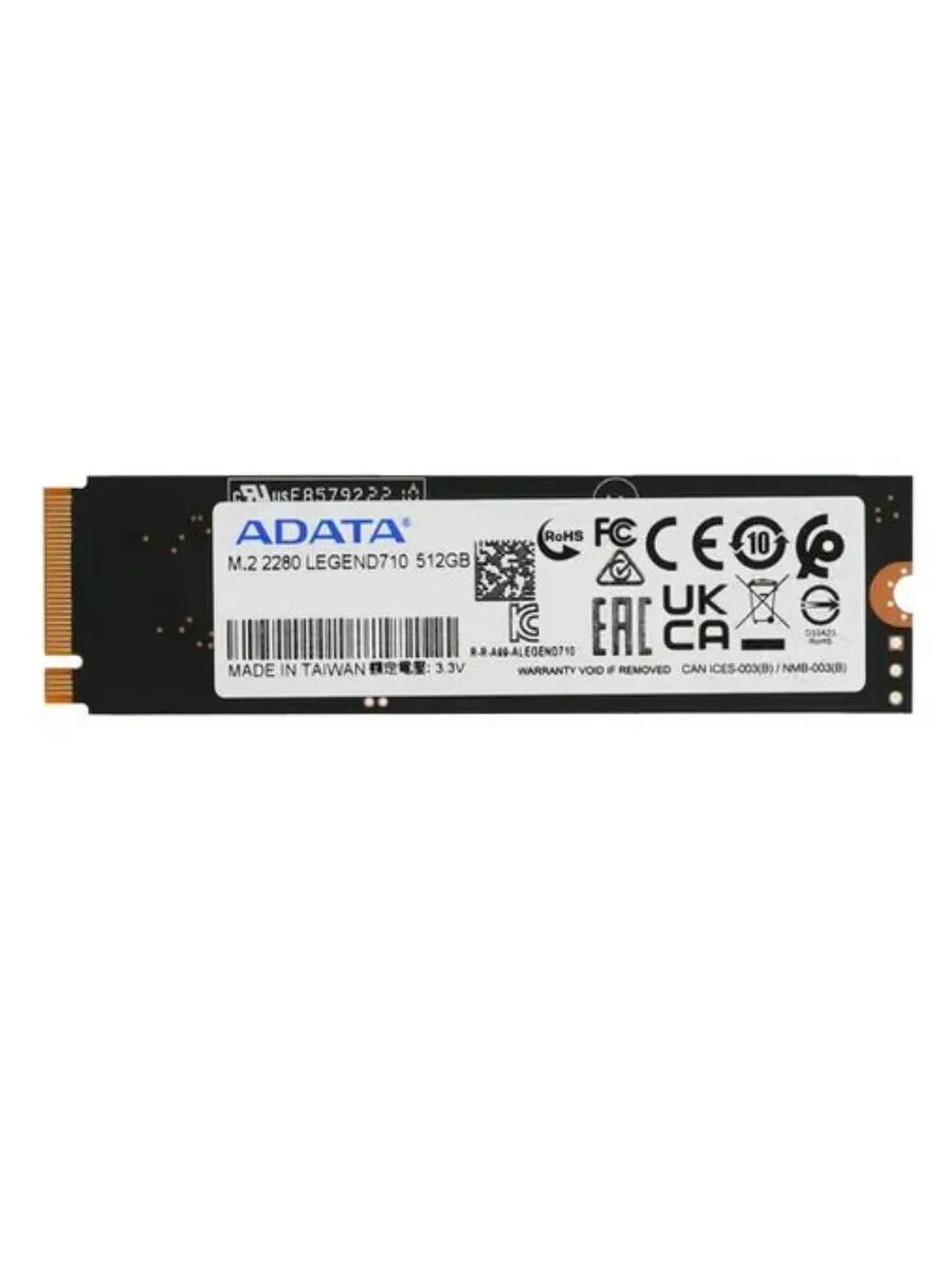 512 ГБ M.2 NVMe накопитель ALEG-710-512GCS - PCIe 3.0