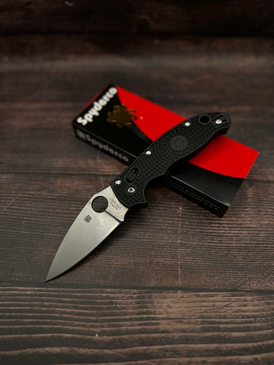 Туристический складной нож Spyderco Manix 2 Teal