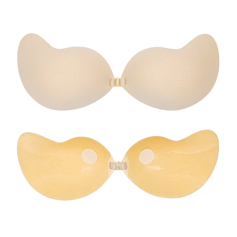 Накладка на грудь "Чашечка манго", силиконовая, антибликовое покрытие