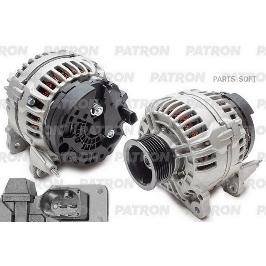 Генератор CA1445IR 14V 120A VW: T4 2.5i/2.5TDI 95- / LT 28 II 2.5TDI 96- \ VOLVO: S80 2.4D/2.5TDI 99- от официального дистрибьютора, PATRON, артикул PALT050