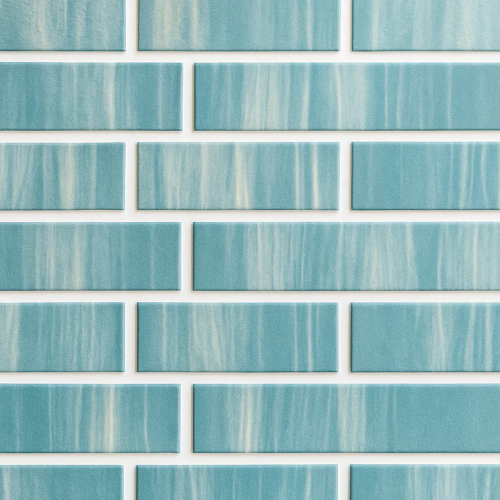 Плитка клинкерная "Небесный", для внешней и внутренней отделки, фактура Ф0, размер 250x70x4мм