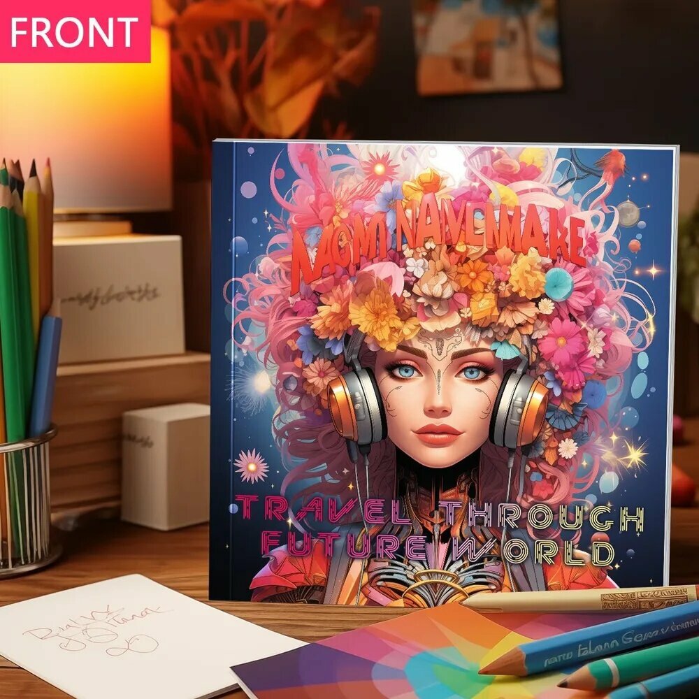 Книжка-раскраска Механические, Альбом для рисования Механические, высокое качество Книга каракулей, 20 см*20 см, подходит для раскрашивания как взрослыми, так и детьми