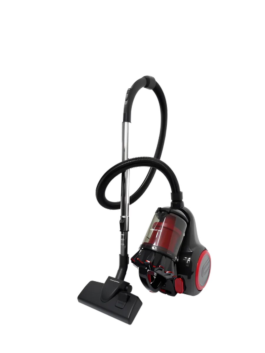 Пылесос OULEMEI OLM-XCY005, красная, контейнер, циклонная система фильтрации