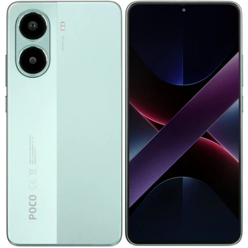 Смартфон Xiaomi POCO X7 Pro, 12/256 ГБ, Green, зеленый