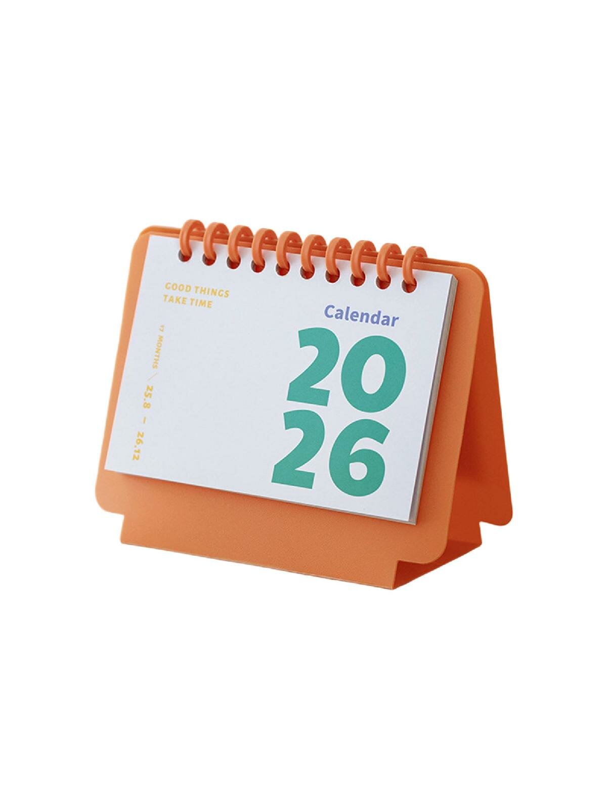 2026 Настольный календарь Ежедневник Портативный Ежемесячный календарь 13x6,2x11,2 см