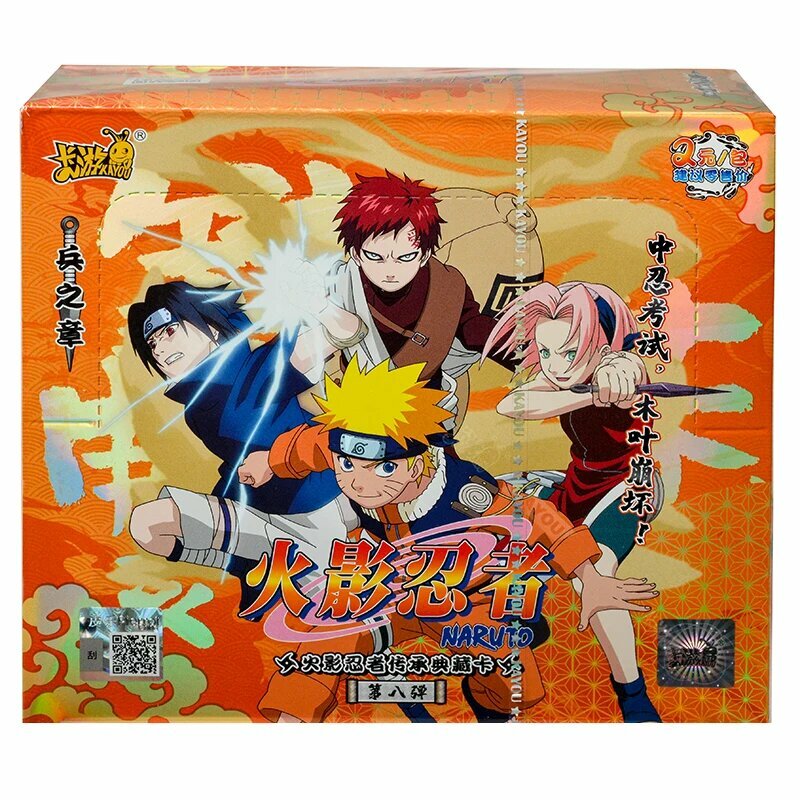 KAYOU Naruto Коллекционные карточки 1Box (150Pcs Card) B8