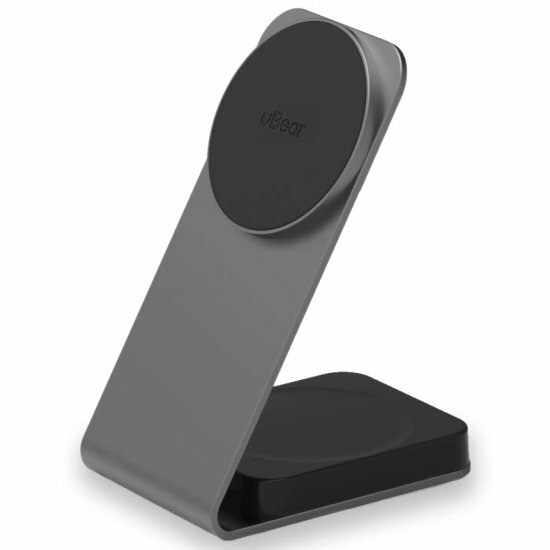 Беспроводное зарядное устройство Ubear WL11SG21-AD, Level, 20Вт, MagSafe совместимое, серый