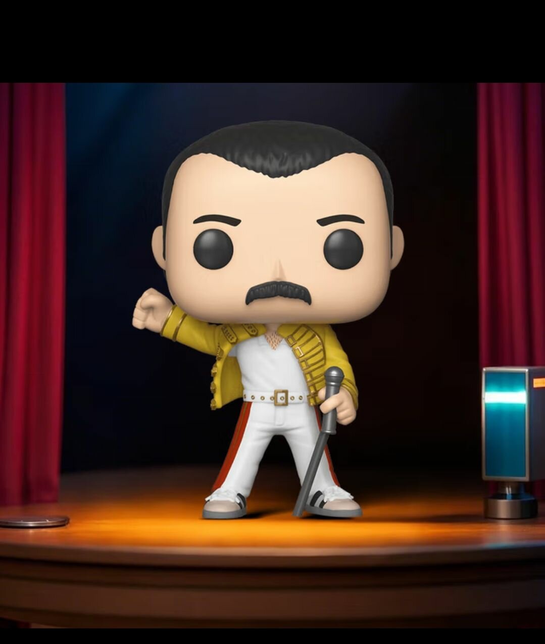 Коллекционная фигурка Funko Pop "Queen - Фредди Меркьюри", пластик, статичная, 1 шт.