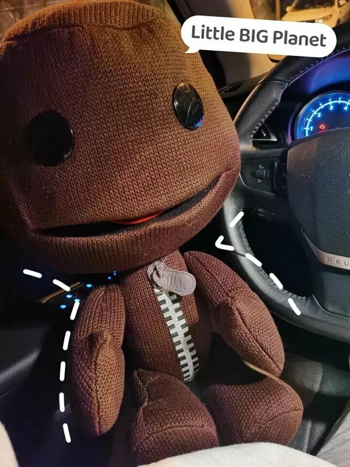Мягкая Игрушка Little Big Planet Sackboy,60cm