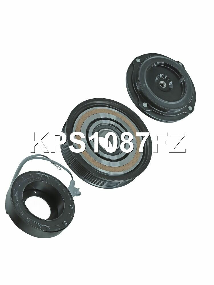 Шкив компрессора кондиционера в сборе Krauf KPS1087FZ для Toyota Sienna