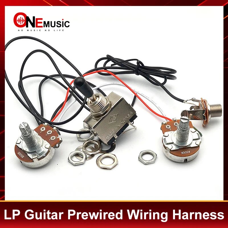 Жгут проводов для электрогитары GETMUSIC MU2122-1