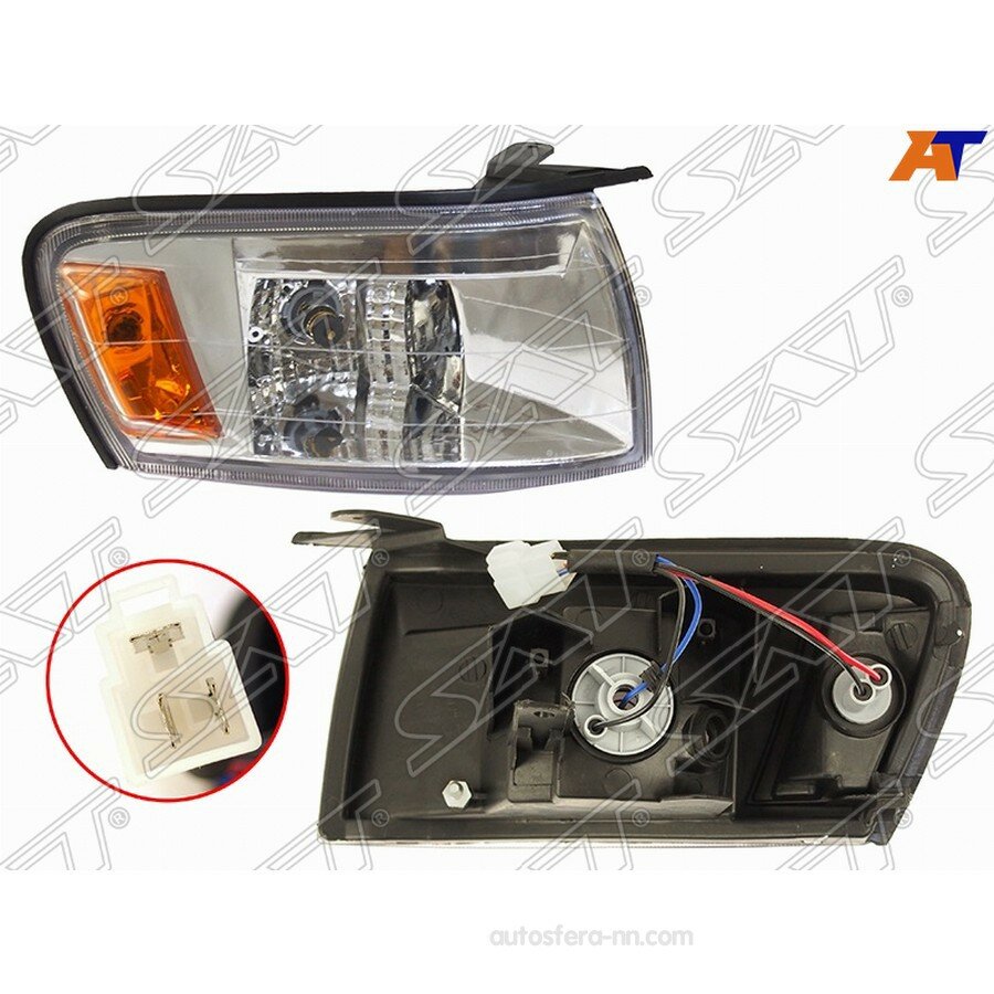 SAT ST22232CR Габарит Toyota Cresta (X90) 92-96 (Справа/ хром)