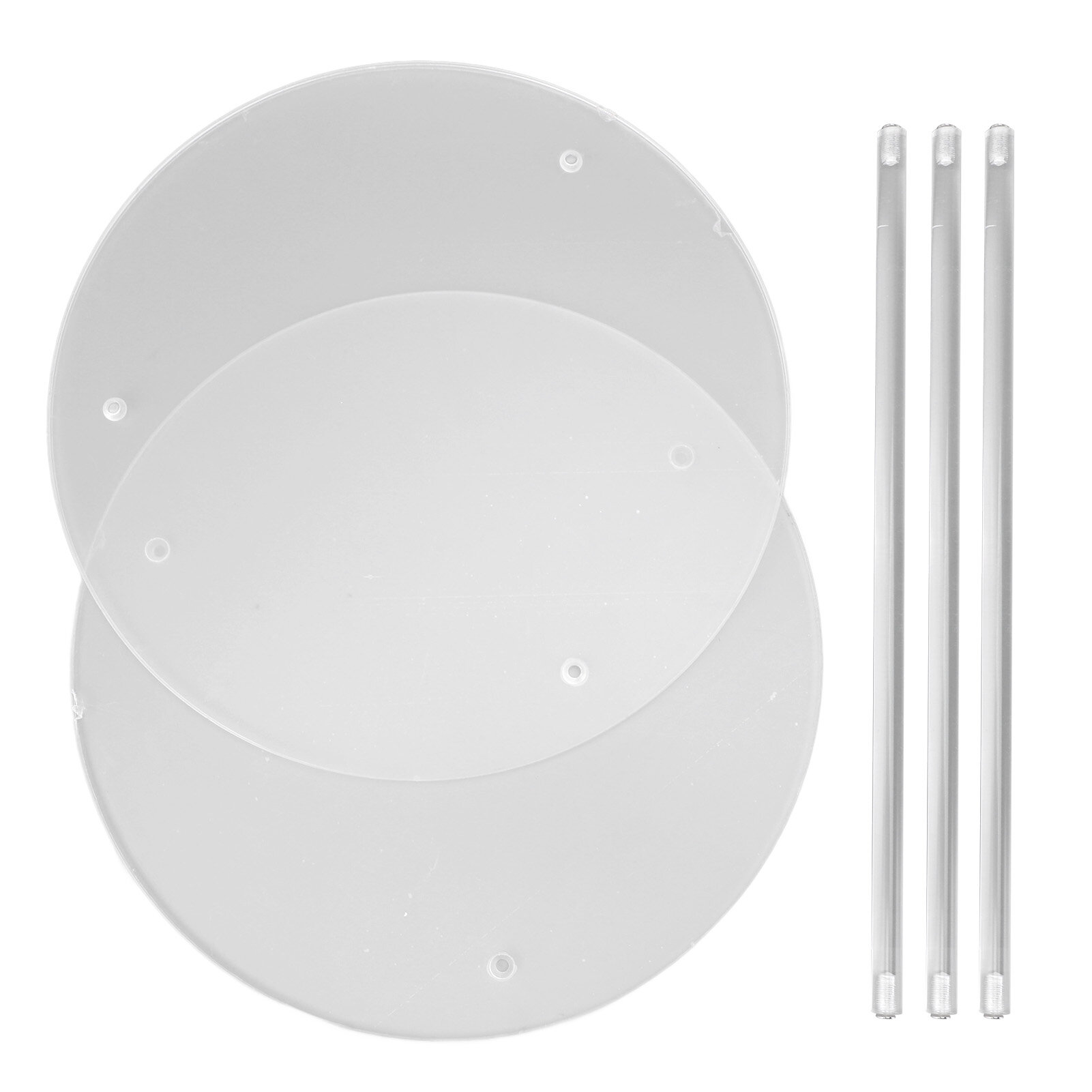 Прозрачная акриловая подставка для растений с закругленными углами, держатель для цветочных горшков и кашпо, подставка для демонстрации растений в доме, гостиной, на балконе или в офисе.