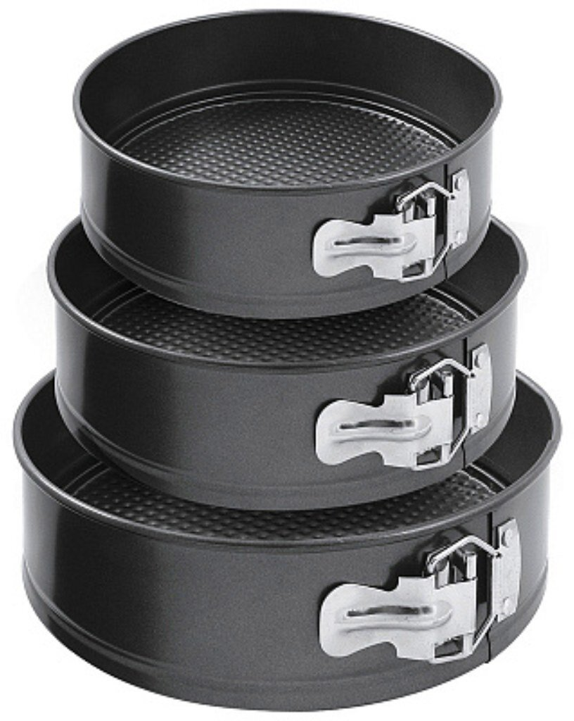 Форма для запекания сталь, 20, 22, 24 см, антиприг, кругл, разъем, Mallony, 191312