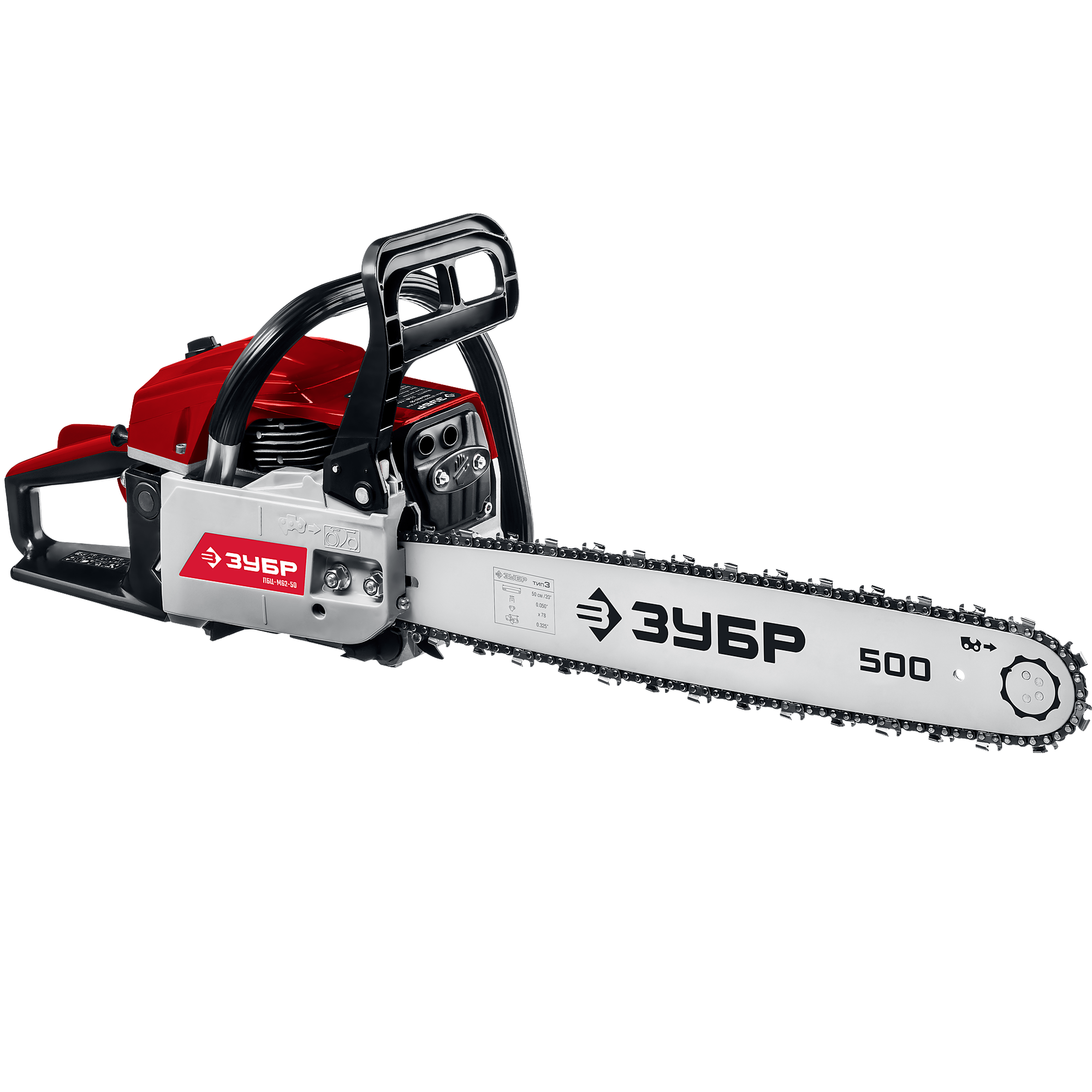 Бензопила бензиновая ПБЦ-М62-50 20", 62см3
