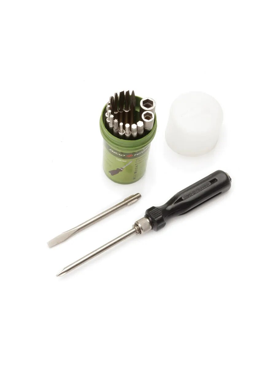 Отвёртка цанговая со вставками, 18 предметов Дело Техники 708180