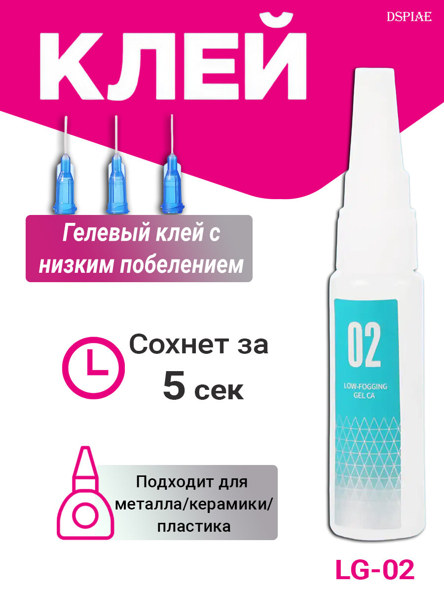 Гелевый клей с низким побелением, с капельницей для моделизма и пластика точечное нанесение для Gunpla, фигурок и сборки миниатюр