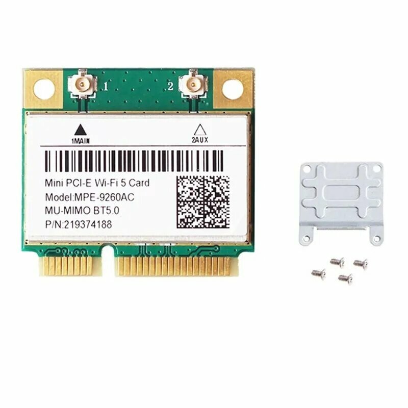 (I U H K) BT 5.0 Wlan WiFi Card 2030 Мбит/С 9260AC 2,4G/5GHz Двухдиапазонный 802.11Ac Ноутбук Рабочий Стол Для Windows10/11