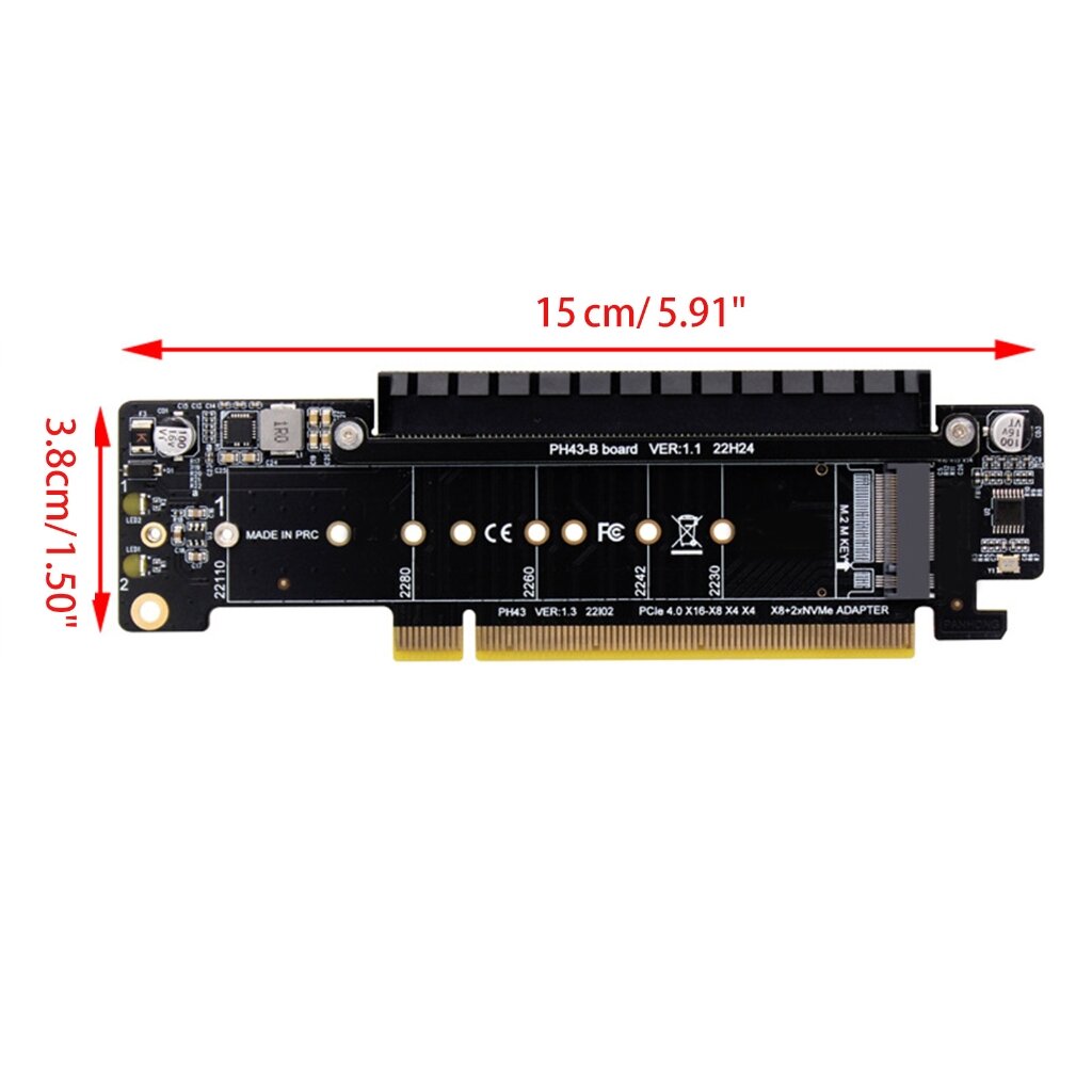 Адаптер M.2 NVMe PCIe 4.0 — фото 1